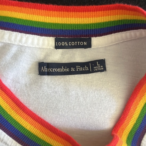 Abercrombie & Fitch | Tops | 0 Cotton Abercrombie And Fitch White Crop ...